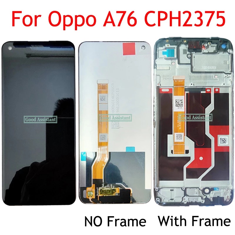 6.56 inch For Oppo A76 CPH2375 Touch Screen Digitizer LCD Display Panel ...