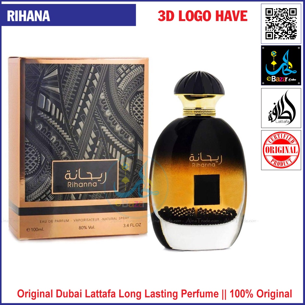 Rihanna perfume EDP 100ml from Dubai original 100% Dubai Arabic Perfume ...