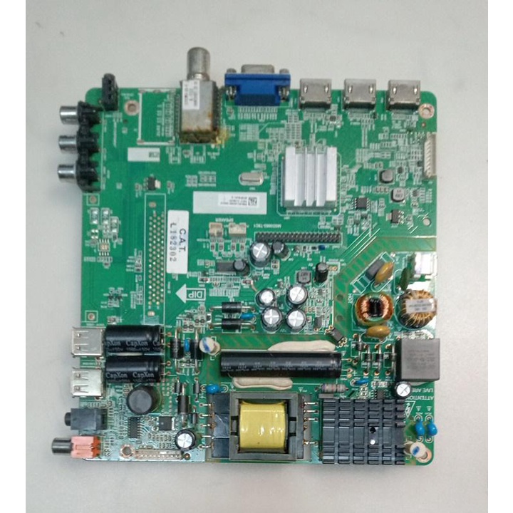 (B070) Singer TLE431 Mainboard, Tcon, LVDS, Button, Cable, Ribbon. Used ...