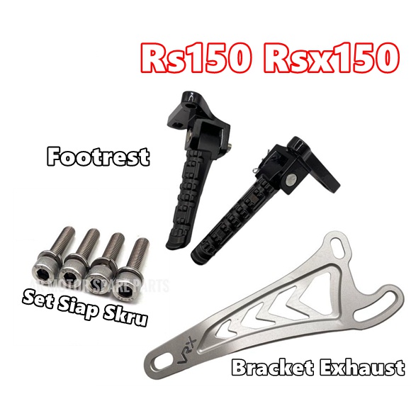 HONDA RS150R RSX150 RS RSX FOOTREST FOOT REST REAR FOOTREST BELAKANG ...