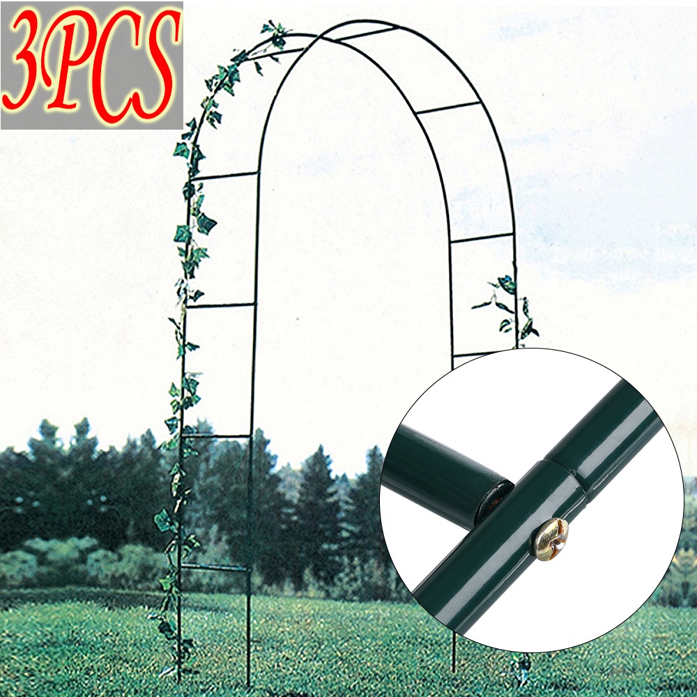 4PCS Flower Rack Garden Rack Climbing Plant Stand Outdoor Arch Vine ...
