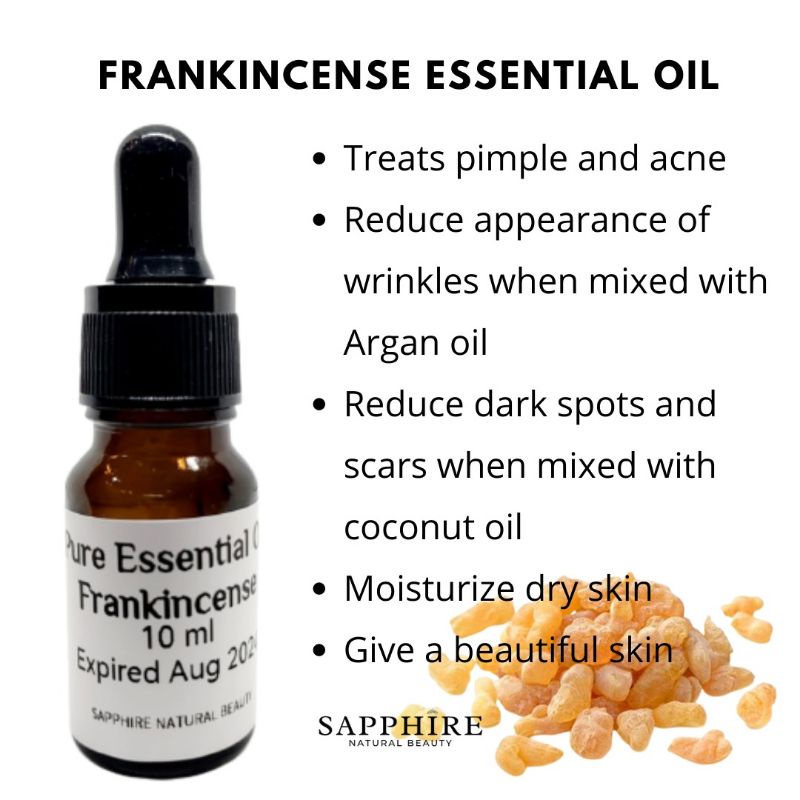 Pure Frankincense Essential Oil 10 ml | Shopee Malaysia
