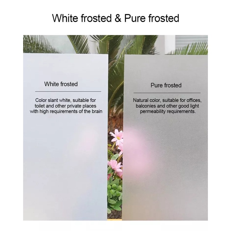 Pure Frosted Sticker/White Frosted Sticker/Window Tint Glass Sticker ...