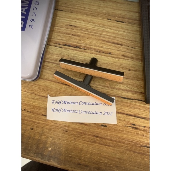EXTRA Large Size Custom Made polymer Rubber stamp (fast shipping ...
