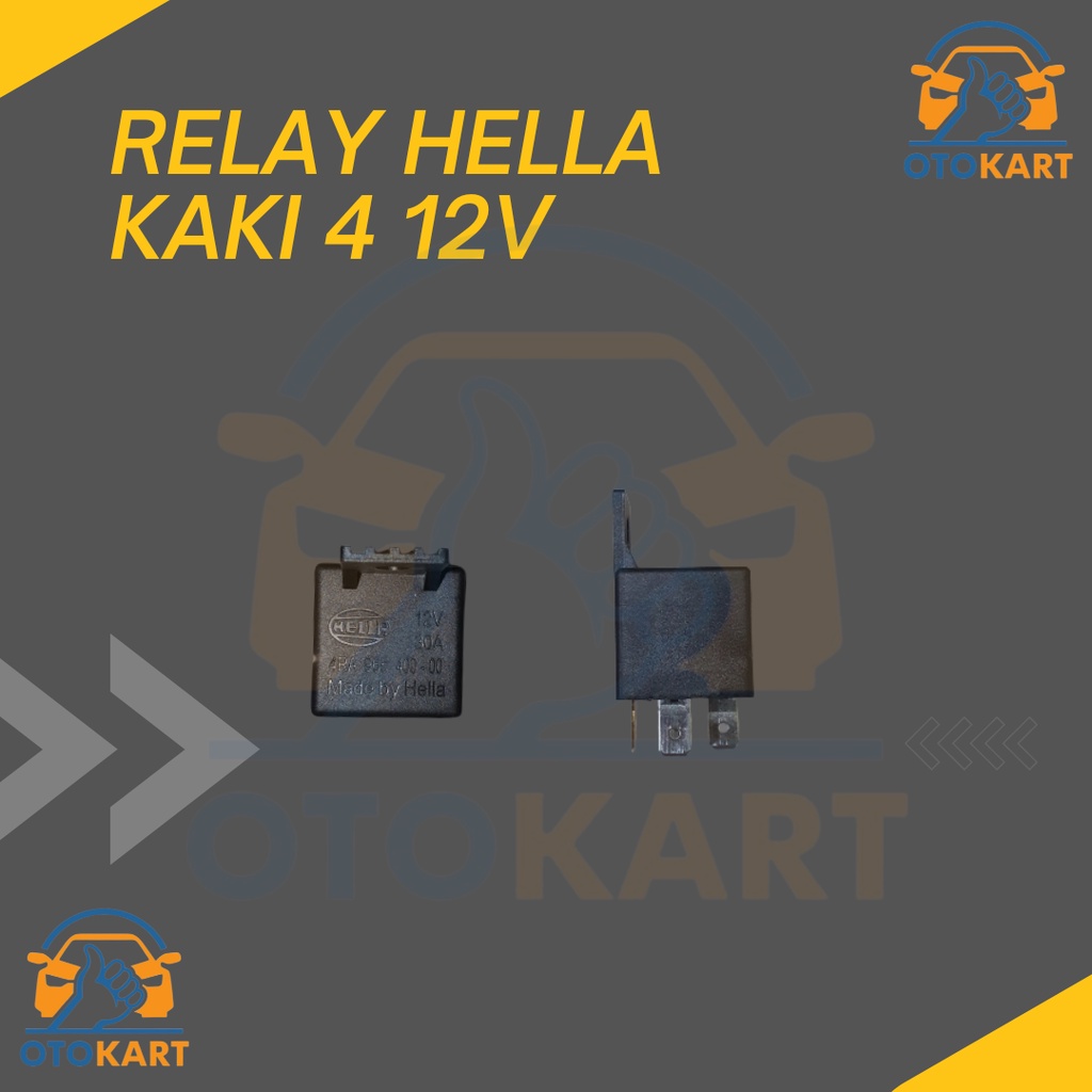 Hella RELAY 12V KAKI4 / HELLA HORN RELAY 12V 30A | Shopee Malaysia