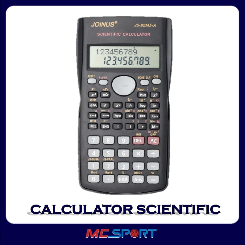 MCSPORT Joinus Calculator JS82MSA Scientific Calculator For Primary ...