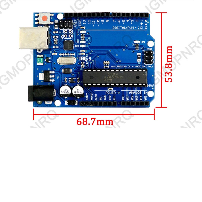 UNO R3 Official ATMEGA16U2+MEGA328P Chip For Arduino UNO R3 Development ...