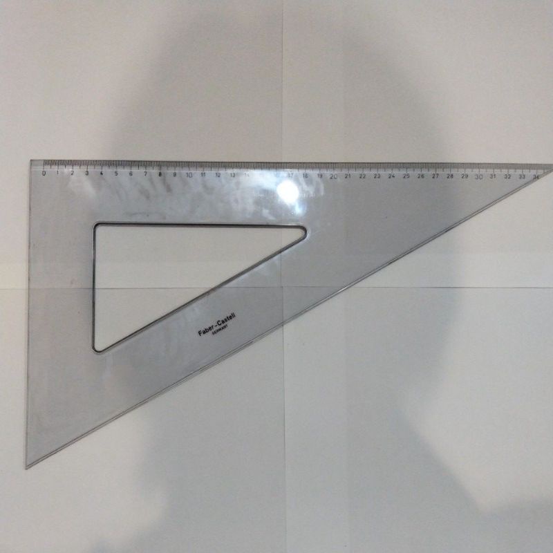 Faber Castell Set Square 35cm Original Made in Germany | Shopee Malaysia