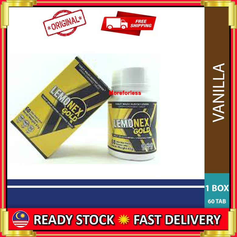 Lemonex Gold Original dengan Hologram (100% Original) Burn Fat Burner ...