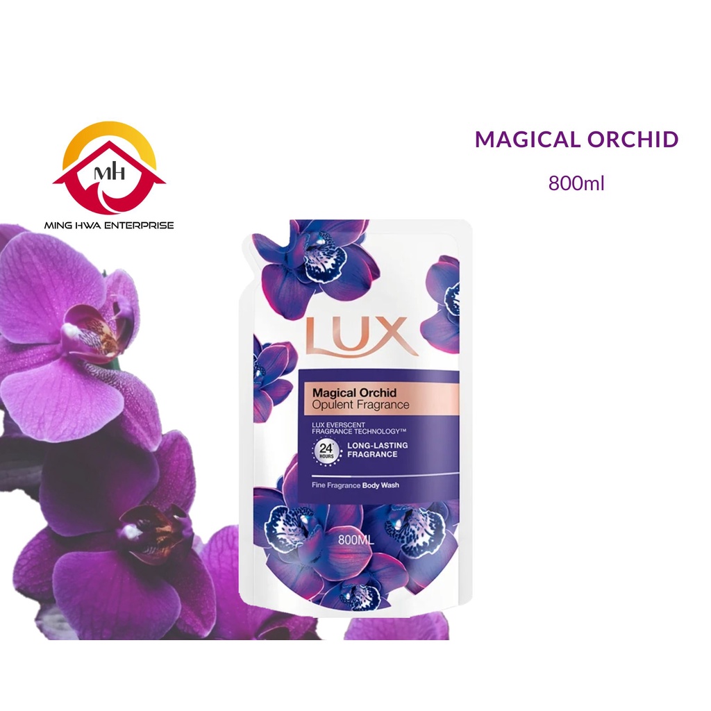 Lux Shower Gel Magical Orchid 800ml | Shopee Malaysia