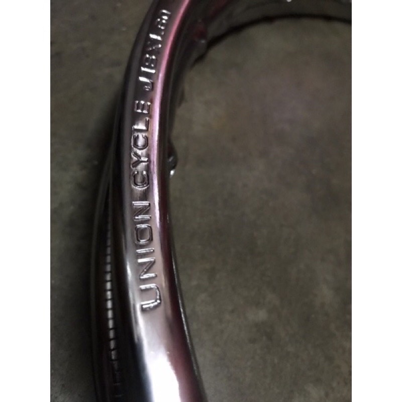 gelong rim RXZ saiz 160-18 union cycle rim besi RXZ | Shopee Malaysia
