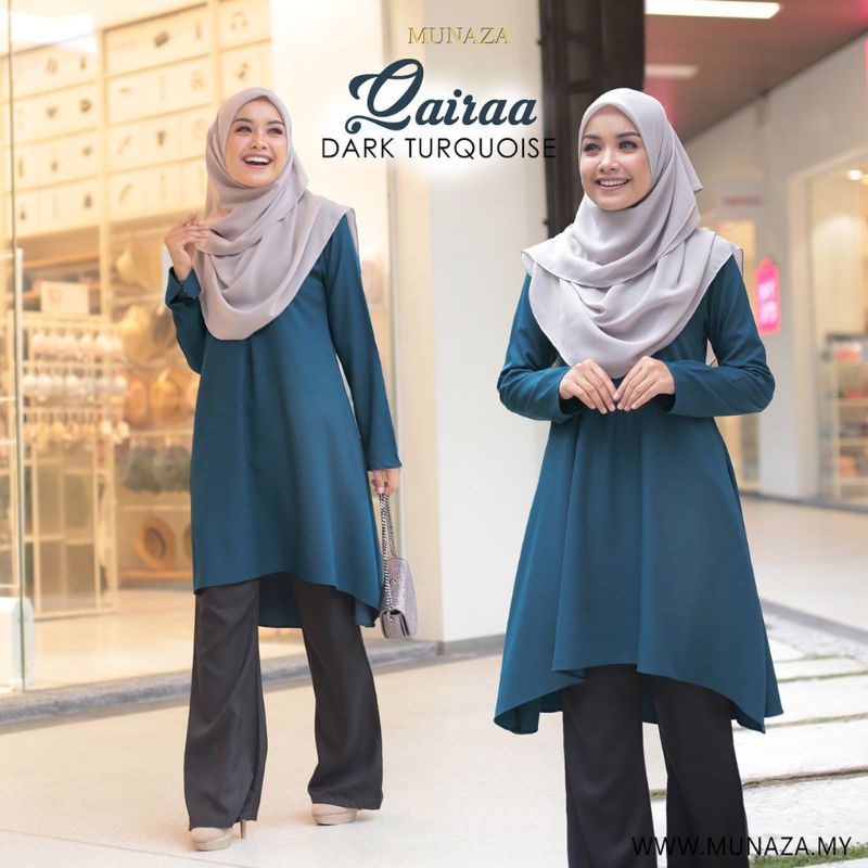 BLOUSE MUSLIMAH | TSHIRT LABUH | SUIT BELLA ABAYA | Shopee Malaysia