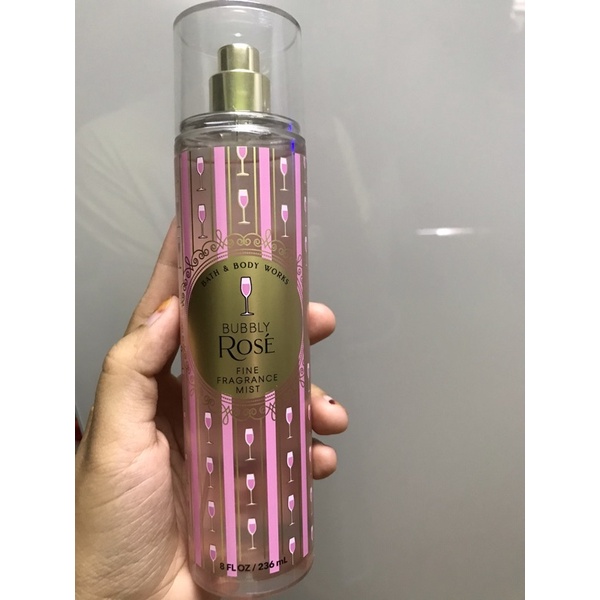 BUBBLY ROSE BATH AND BODY WORKS BODY MIST ORIGINAL | Shopee Malaysia