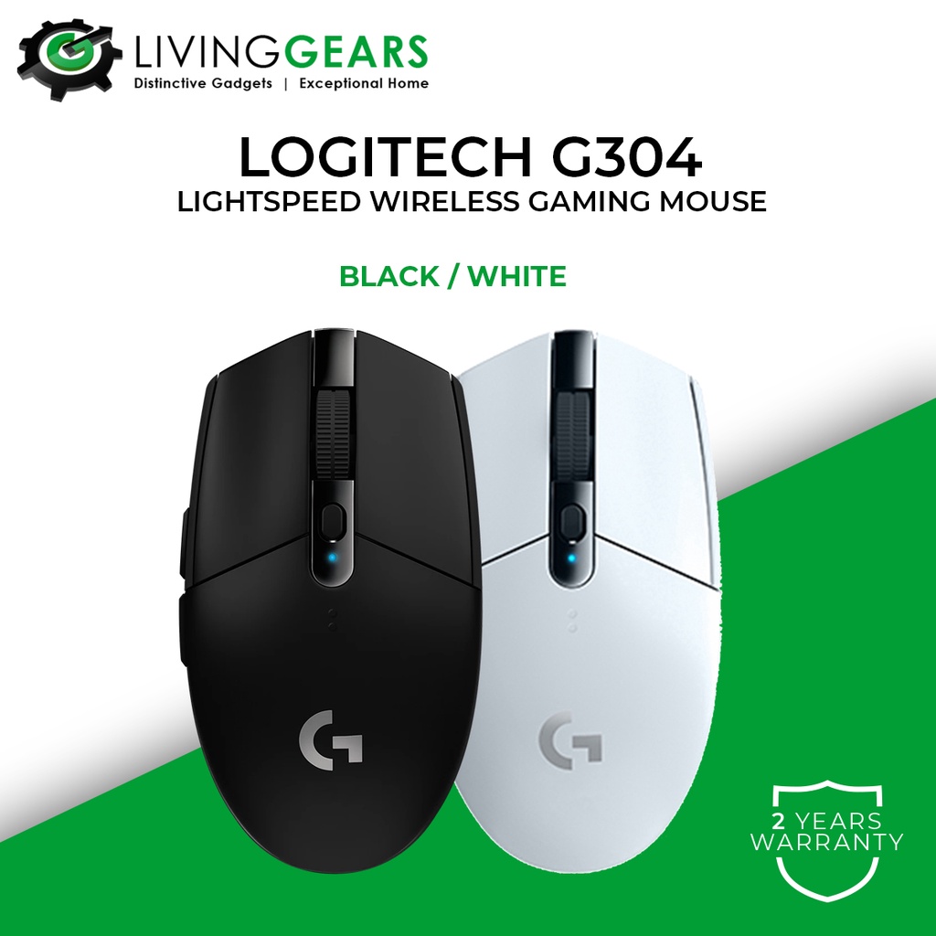 Logitech Wireless Gaming Mouse G304 with Lightspeed Wireless, 12k Hero ...
