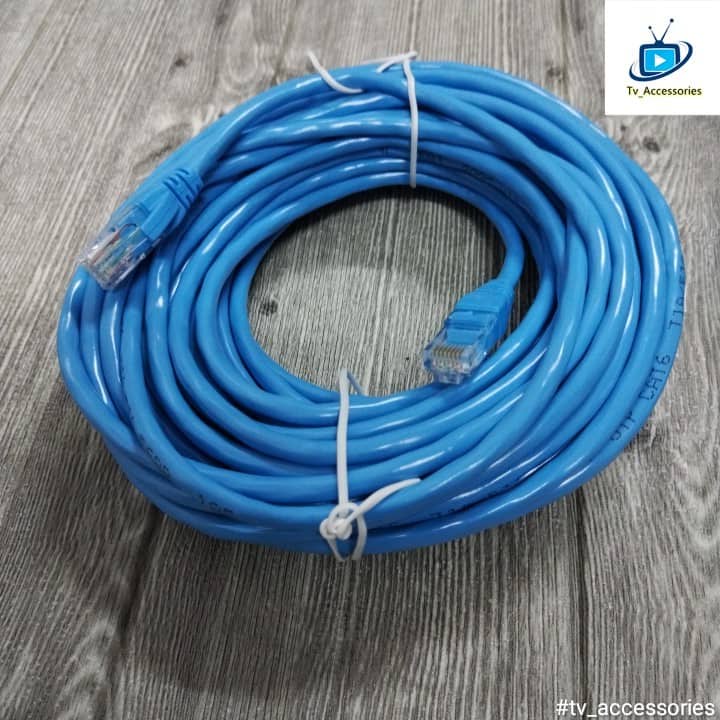 10m 15m 20m 30meter network lan cable cat6 ethernet wire cable 4pair ...