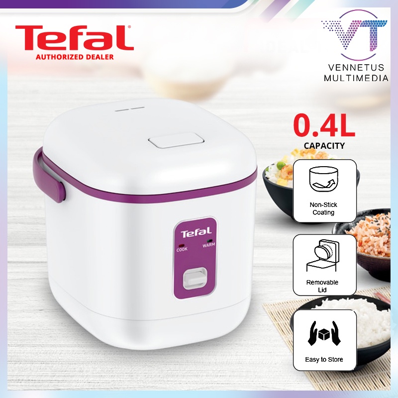 Tefal Mini Mechanical 0.4L Jar Rice Cooker RK1721 | Shopee Malaysia