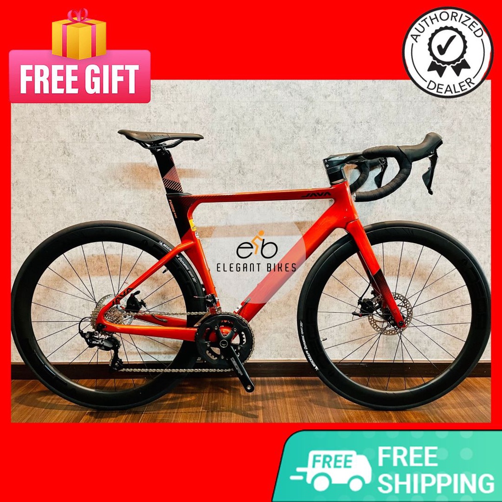 JAVA FUOCO DISC ITALY UCI APPROVED AERO FRAME 11SP R7000 ROAD BIKE ...