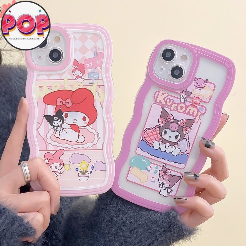 POP Cartoon Cute Kuromi Melody Casing Vivo V20 V21 V23E Y22 Y75 Y55 T1 ...
