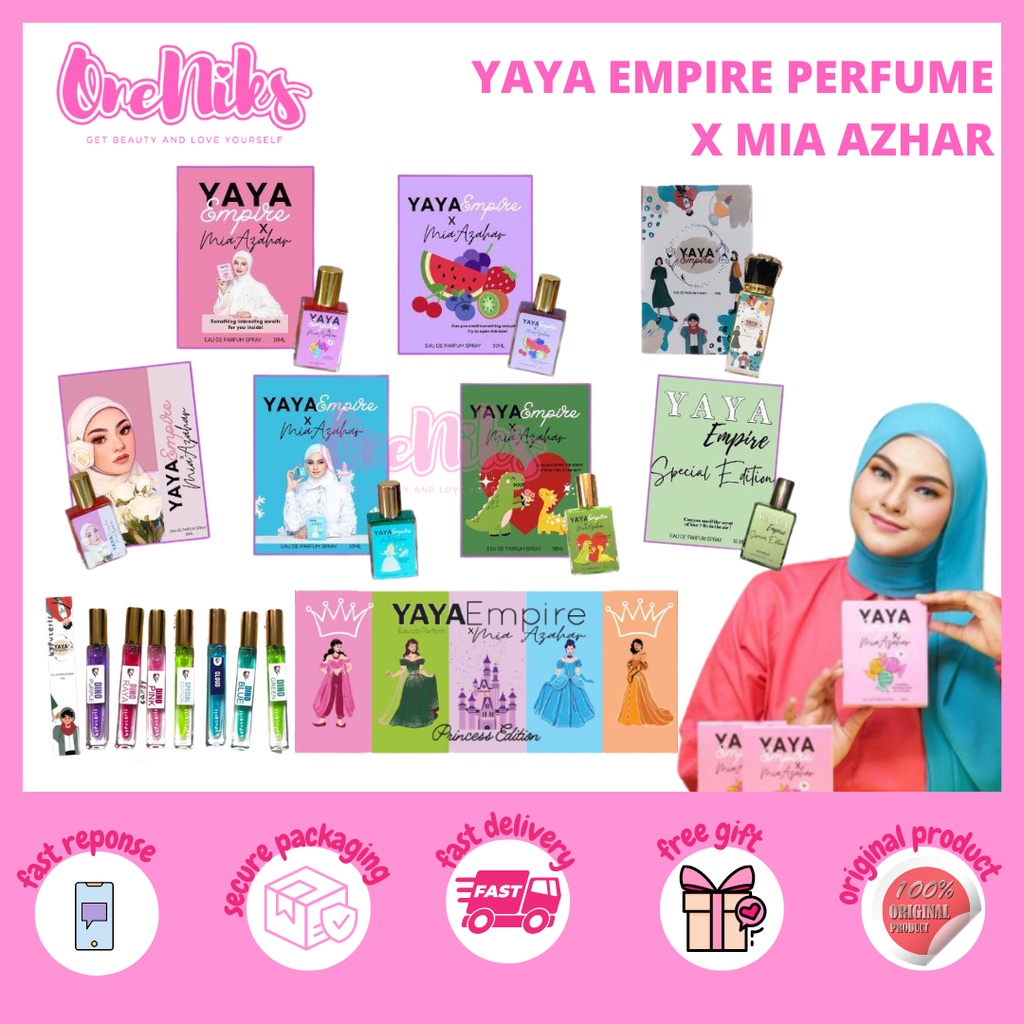 YAYA Empire Perfume x Mia Azhar Viral | Original HQ | EDP Perfum ...