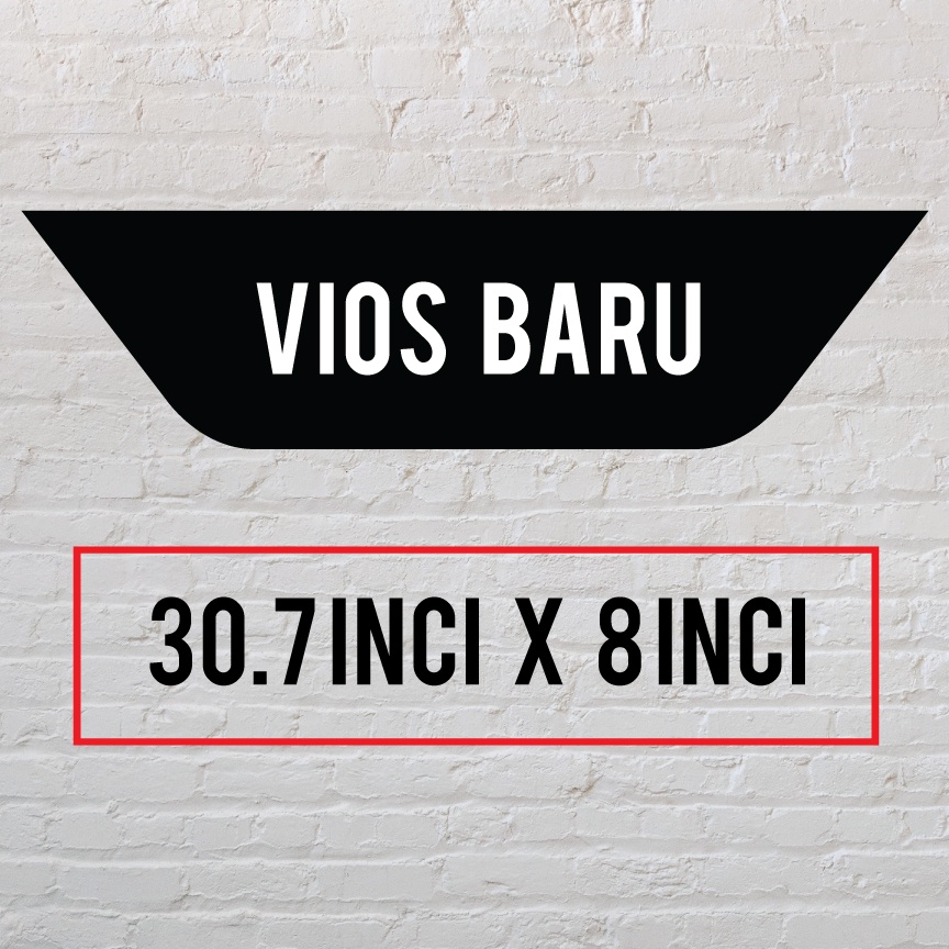 Papan full Toyota Vios 2021 Ready Stock In My🔥Nombor Plate Car plat ...