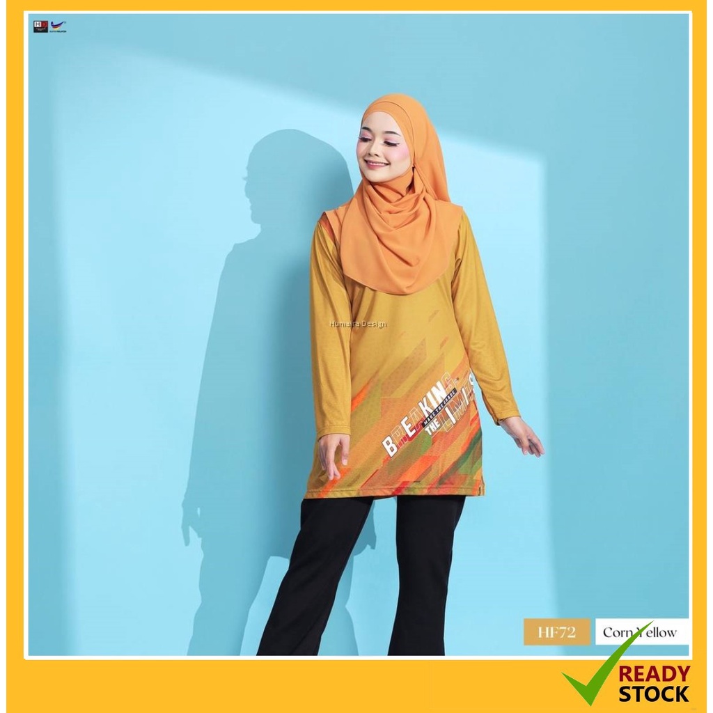 Readystock | HD BREAKING THE LIMITS | Jersey Muslimah Humaira Design ...