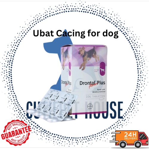 Drontal Plus Tablet Deworm for Dog Ubat Cacing Anjing 狗狗驱虫药 体内驱虫药 ...