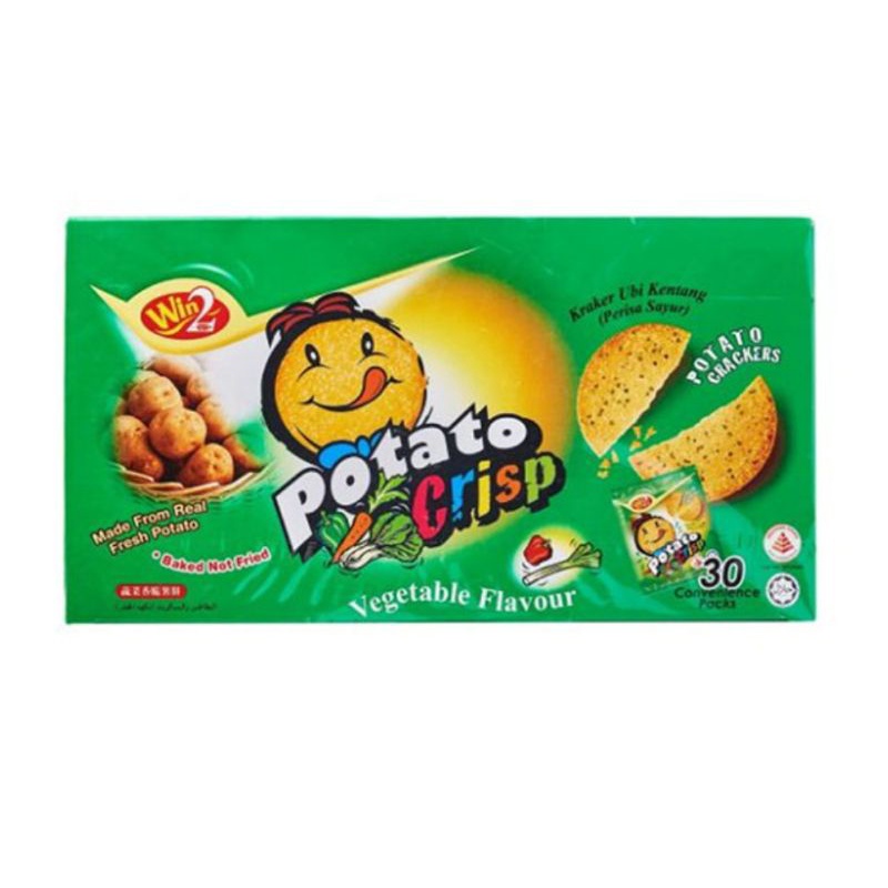 Win Win Potato Crisps (Vegetable/BBQ) | Shopee Malaysia