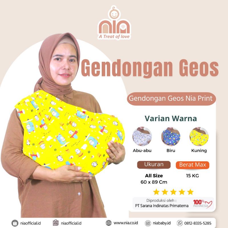 Nia-geos Kids Carrier Full Print Cartoon Slings | Shopee Malaysia