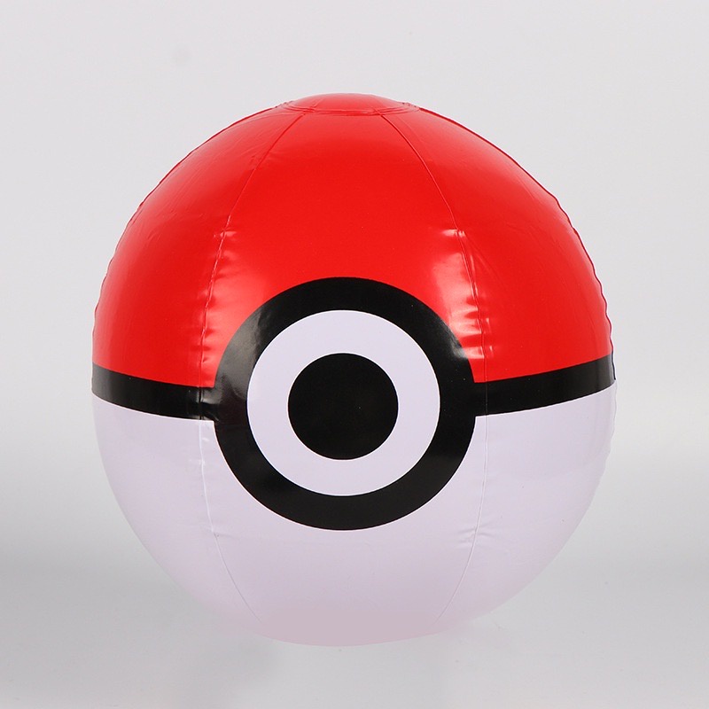 Pokermon Poker Ball Pvc Inflatable Beach Ball Red Elf Parent-Child ...