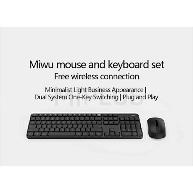 Mi Wireless Keyboard And Mouse Combo Set | Shopee Malaysia
