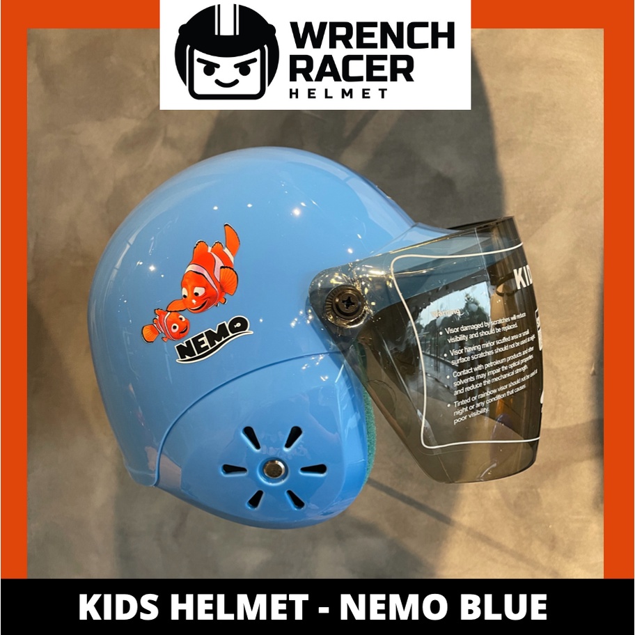 KIDS Helmet / Helmet Budak / Helmet Kanak-Kanak - Doraemon / Nemo ...