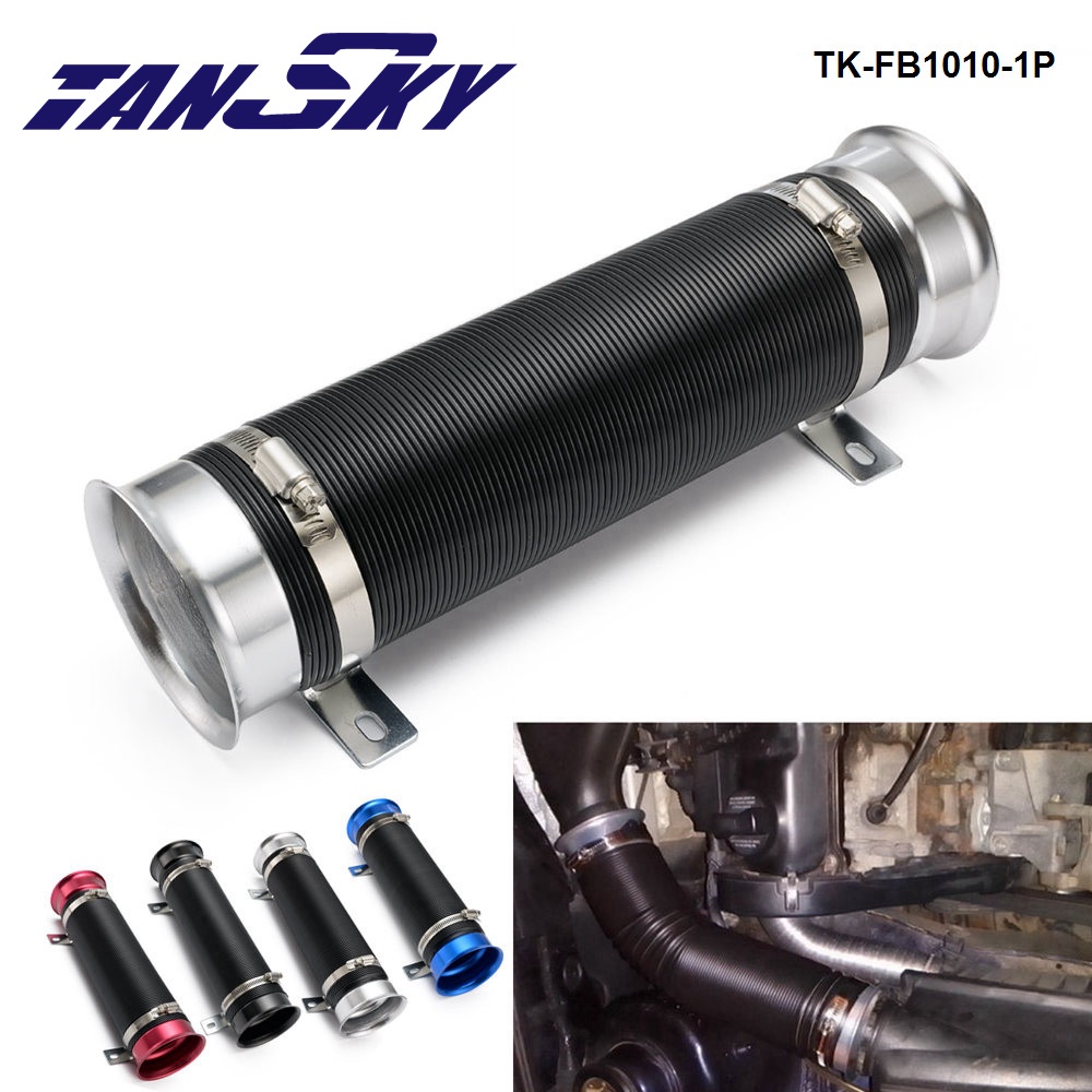 TANSKY 76mm Universal Turbo Multi Flexible Air Intake Pipe Tube Air ...