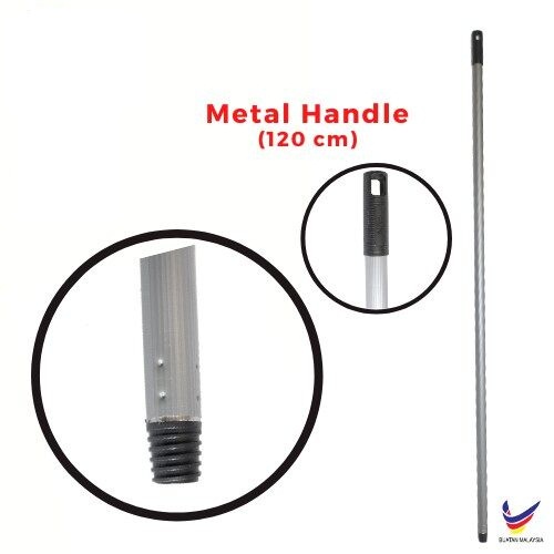 Stainless steel Broom Stick / Wooden Broom Handle with Screw Head 75cm ...