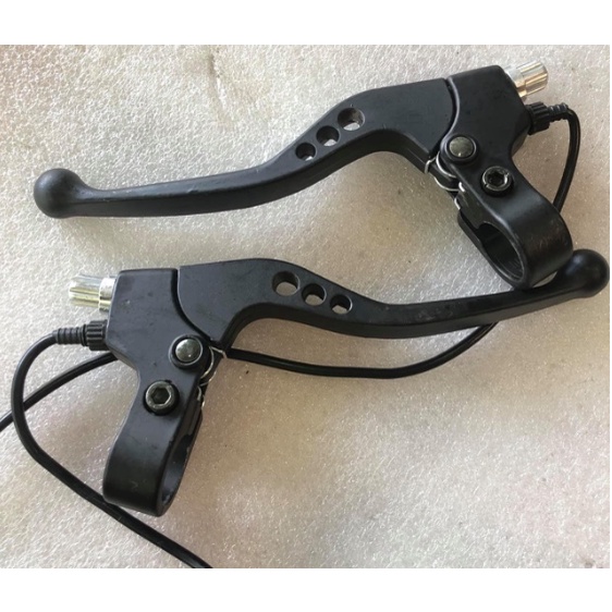 Electric vehicle brake lever - 3-hole brake lever with mirror base ...