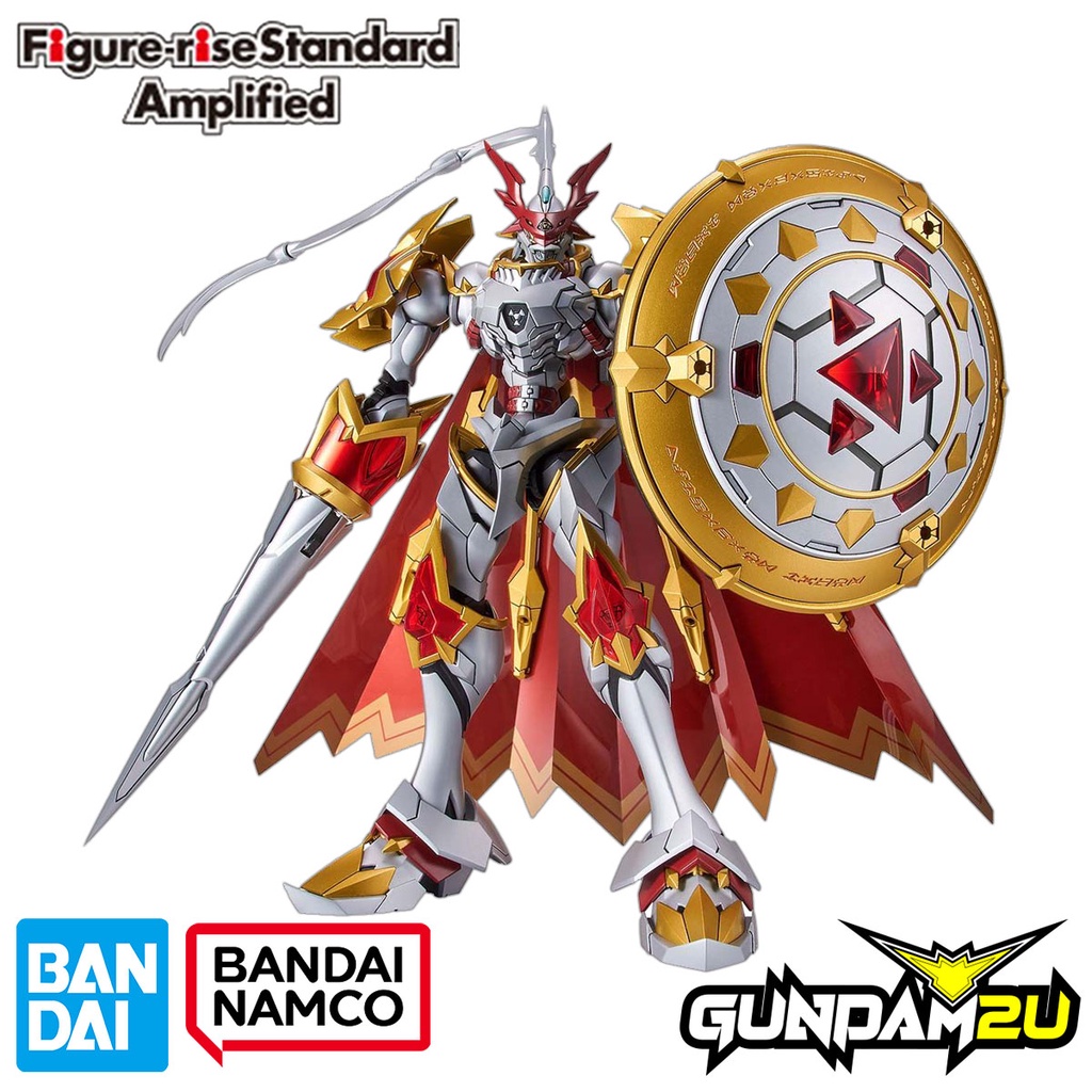 BANDAI FRS Amplified Dukemon Gallantmon - Figure-rise Standard Digimon ...