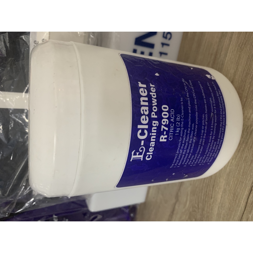 Leveluk Kangen water purifier cleaning powder K8, SD501, Jr...Cleaning ...