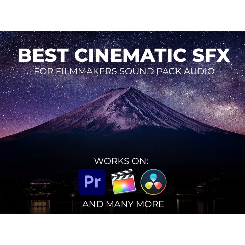 Best Cinematic SFX for Filmmakers Sound Pack Audio | Shopee Malaysia