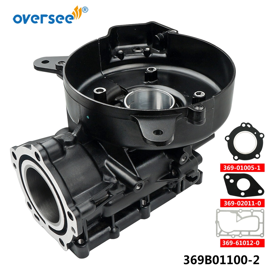 OVERSEE Cylinder Crankcase Case 369B01100 2 1 fit Tohatsu Nissan ...