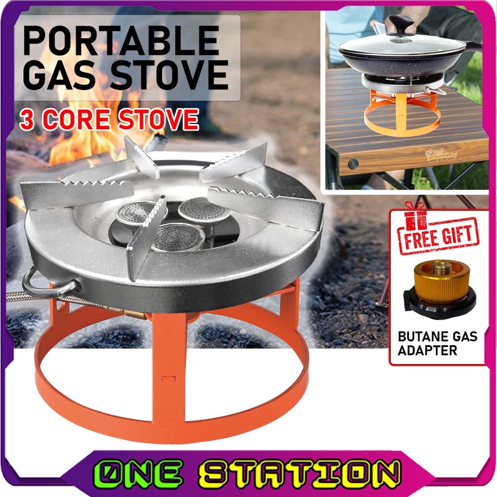 Portable Gas Stove Camping Stove Mini Stove Round Stove Camping Gas ...