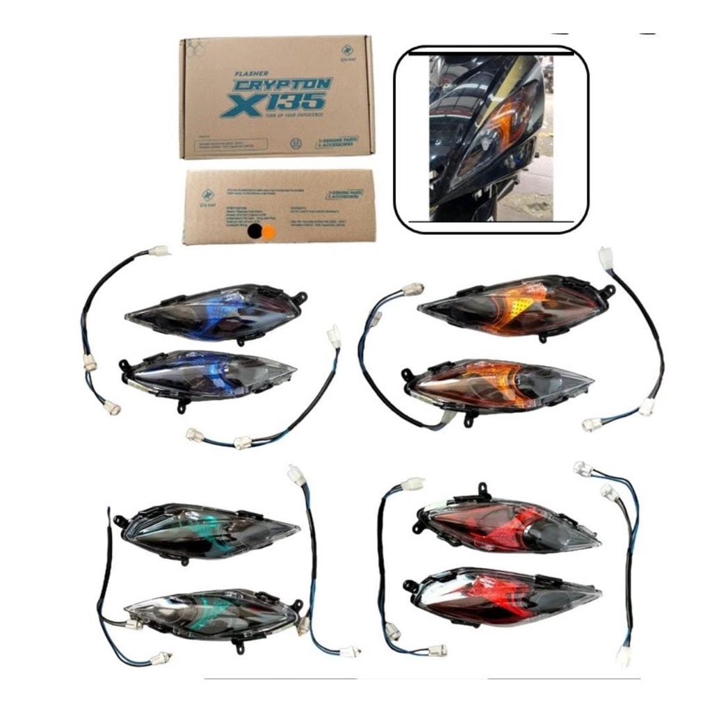 Original ZhiPat Yamaha LC135 v1 Lampu Signal ZhiPat Exciter 135 CRYPTON Sniper | Shopee Malaysia