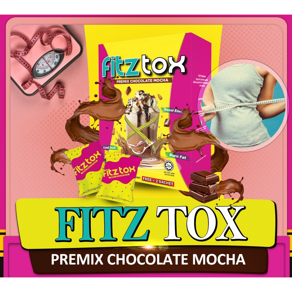 FITZTOX CHOCOLATE MOCHA 💯ORIGINAL HQ💯 | Shopee Malaysia