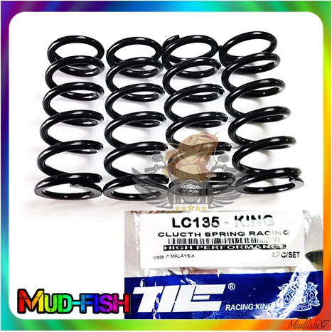 YAMAHA LC135 RACING CLUTCH SPRING 4PCS (TIE KING) | Shopee Malaysia