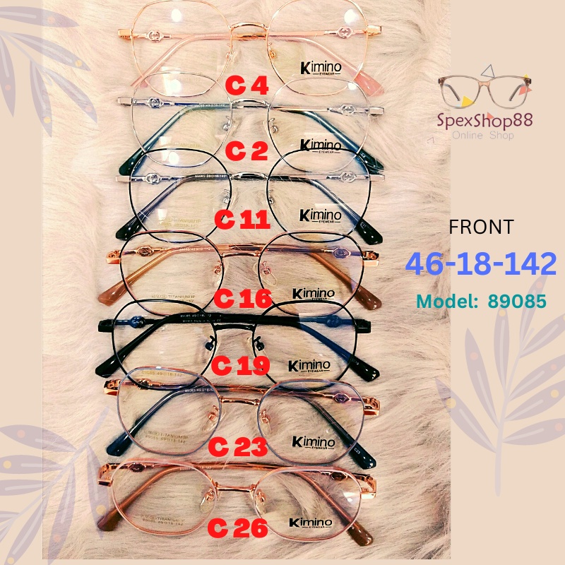 MODEL 89085 | MEMORY TITANIUM IP FRAME | RETRO DESIGN | METAL FRAME ...