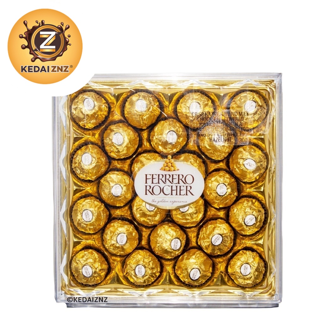 Chocolate FERRERO ROCHER Box T24 300G Coklat | Shopee Malaysia
