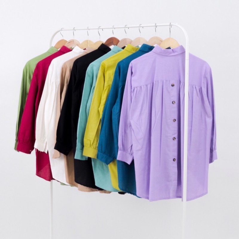 Zahara Linen Top | Shopee Malaysia