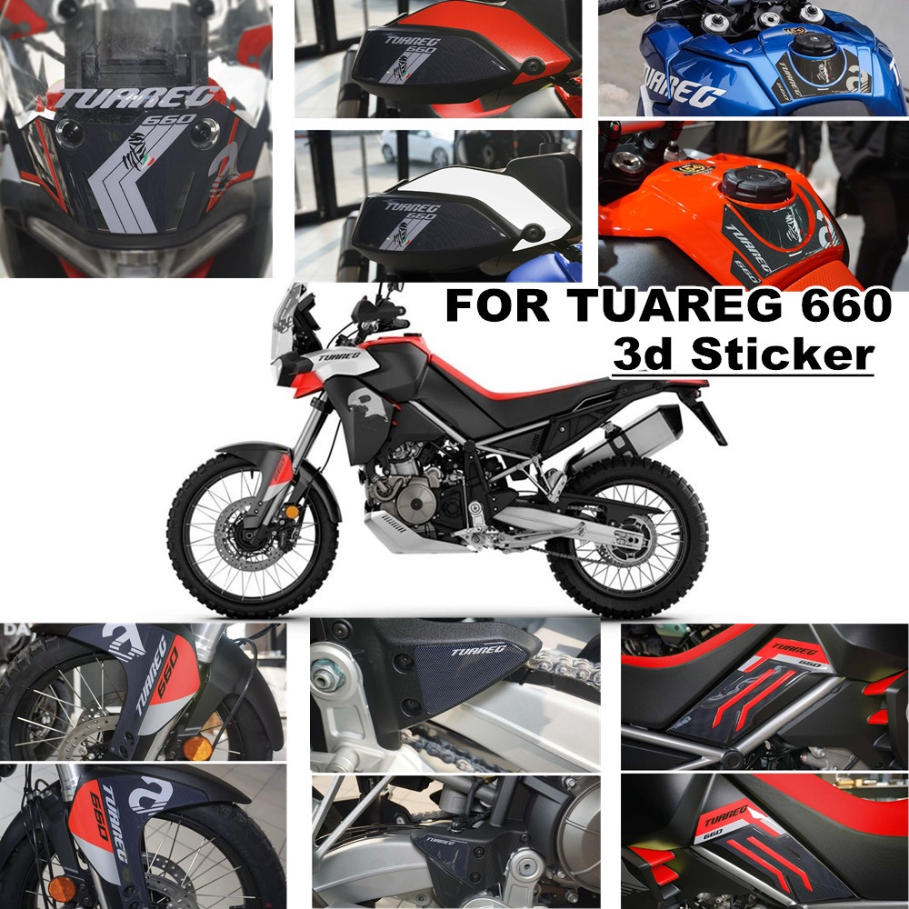 New 3D Motorcycle Sticker Fuel Tank Sticker For Aprilia Tuareg 660 ...