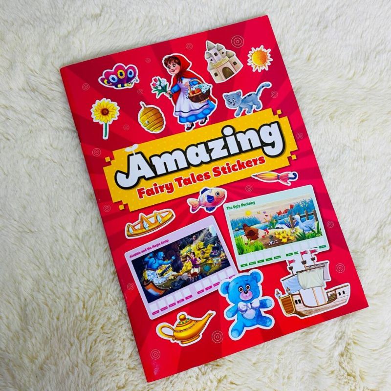 BUKU STICKER FAIRY TALES STICKERS | Shopee Malaysia