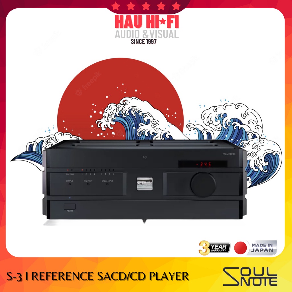 Soulnote S-3 Reference SACD/CD/DAC Player MADE IN JAPAN | Shopee Malaysia