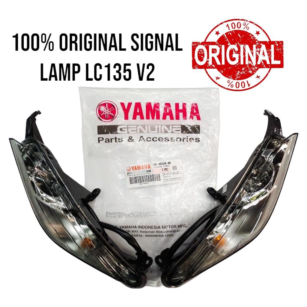 YAMAHA SIGNAL VIETNAM LC135 V2 FRONT SIGNAL SET SIGNAL DEPAN SET WITH SOCKET PNP LC 135 V4 V5 V6 ...