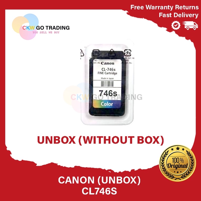 Brand new CANON PG-745 745S 745XL 745 / CANON CL-746 746S 746XL 746 (WITHOUT BOX SALES) | Shopee ...